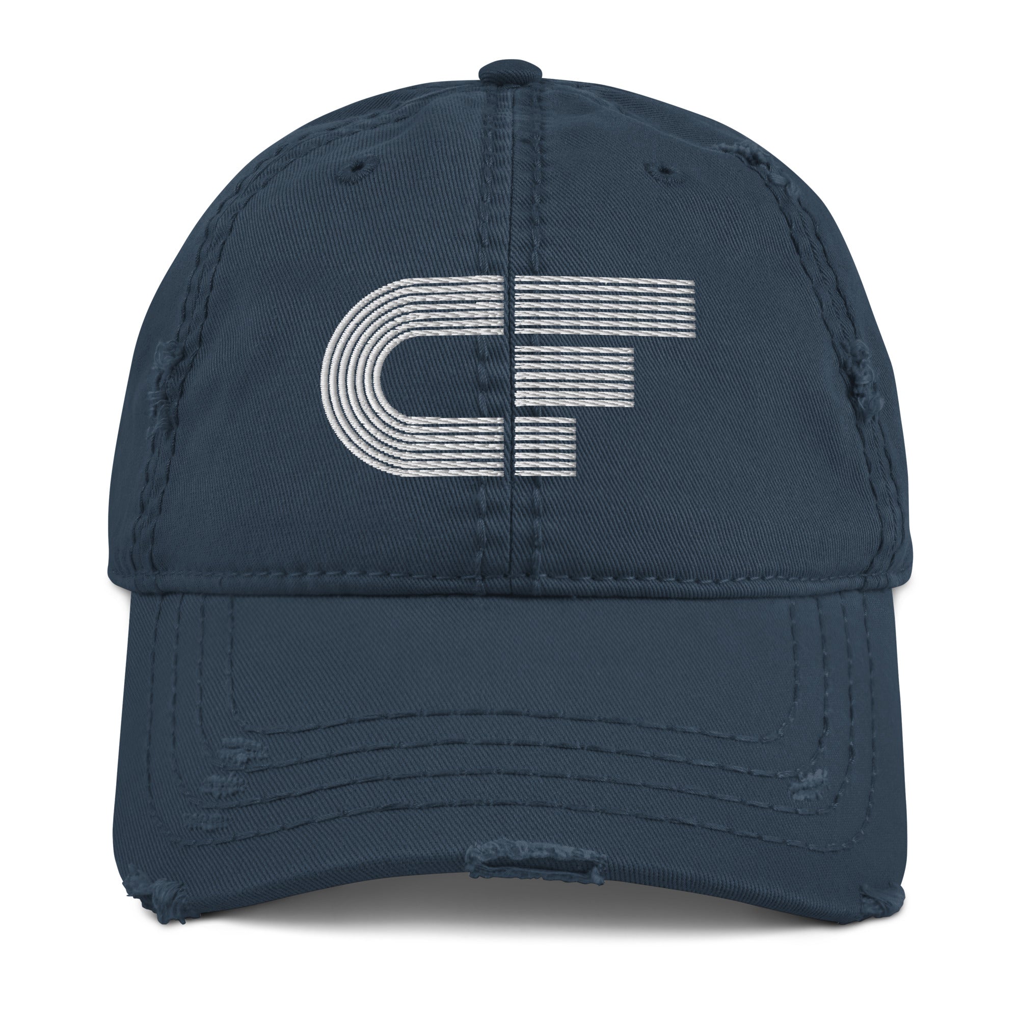 Distressed Hat | CF Embroided – Crafty Fingers